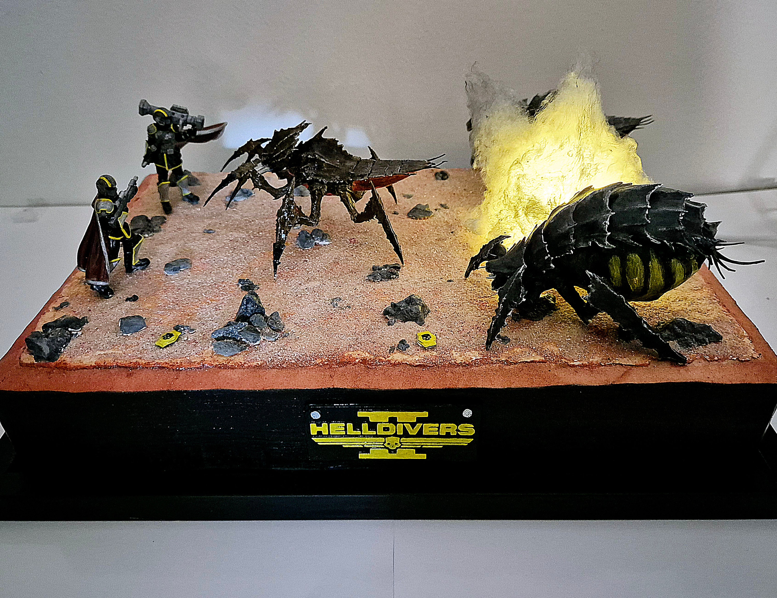 Fan Made Helldivers 2 Diorama 15 X 10 Cm - Etsy