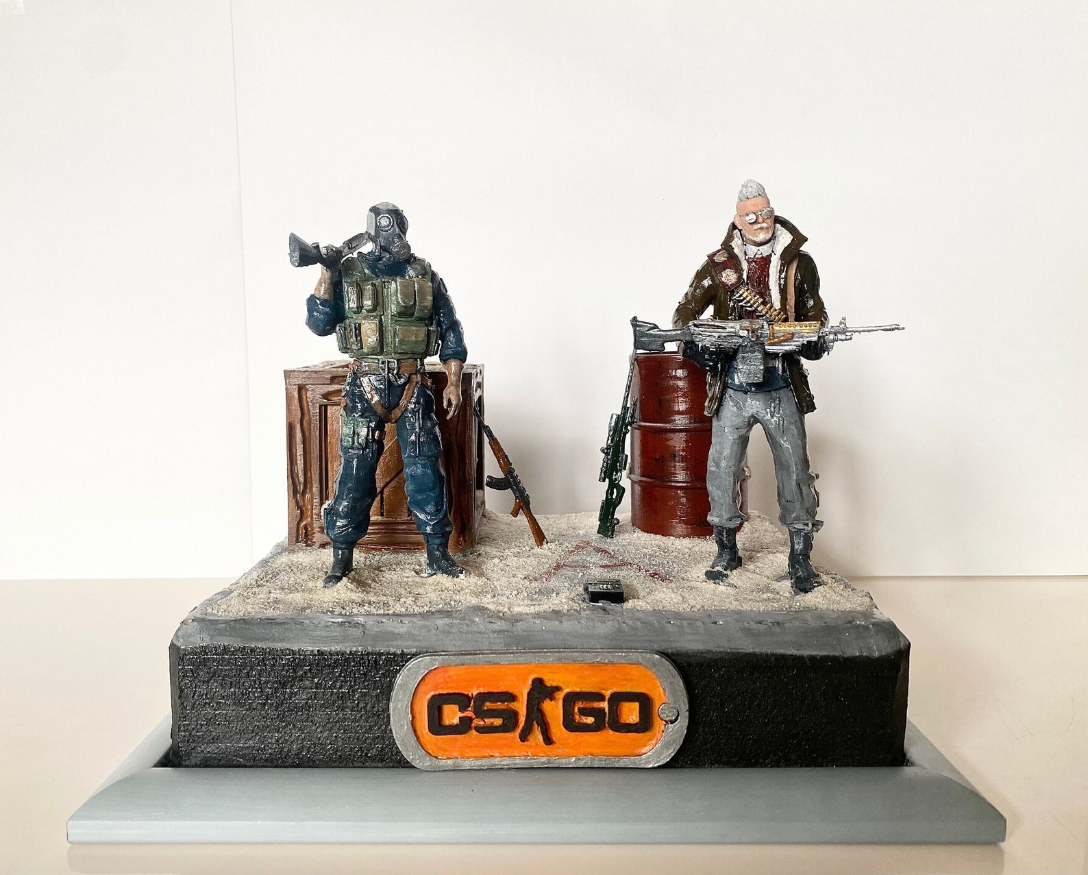 Fan Made Counter Strike Global Offensive Diorama 23 X 18 Cm - Etsy