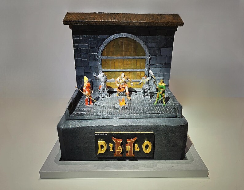 Fan Made Diablo II Diorama 17 12 Cm - Etsy