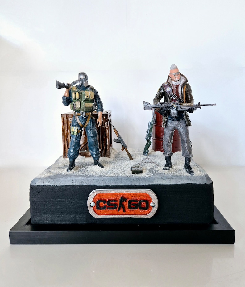 Fan Made Counter Strike Global Offensive Diorama 23 X 18 Cm - Etsy