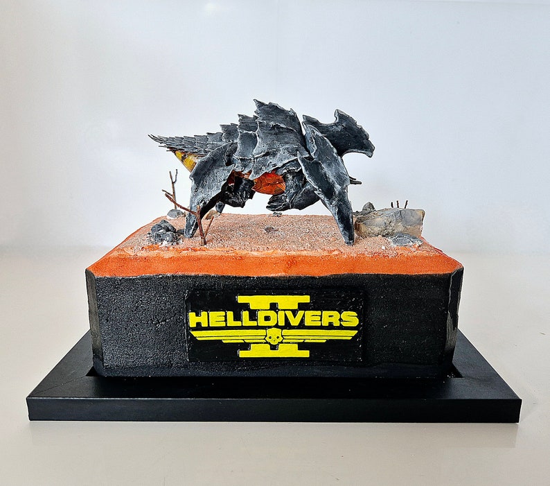 Fan Made Mini Helldivers 2 Diorama 14 X 10 Cm - Etsy