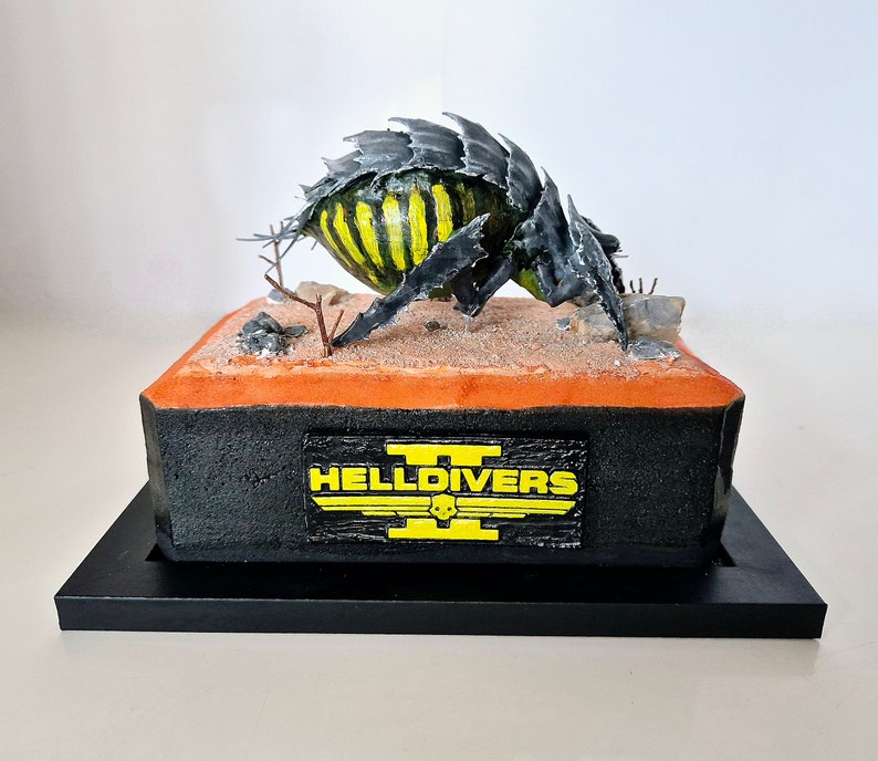 Fan Made Mini Helldivers 2 Diorama 14 X 10 Cm - Etsy