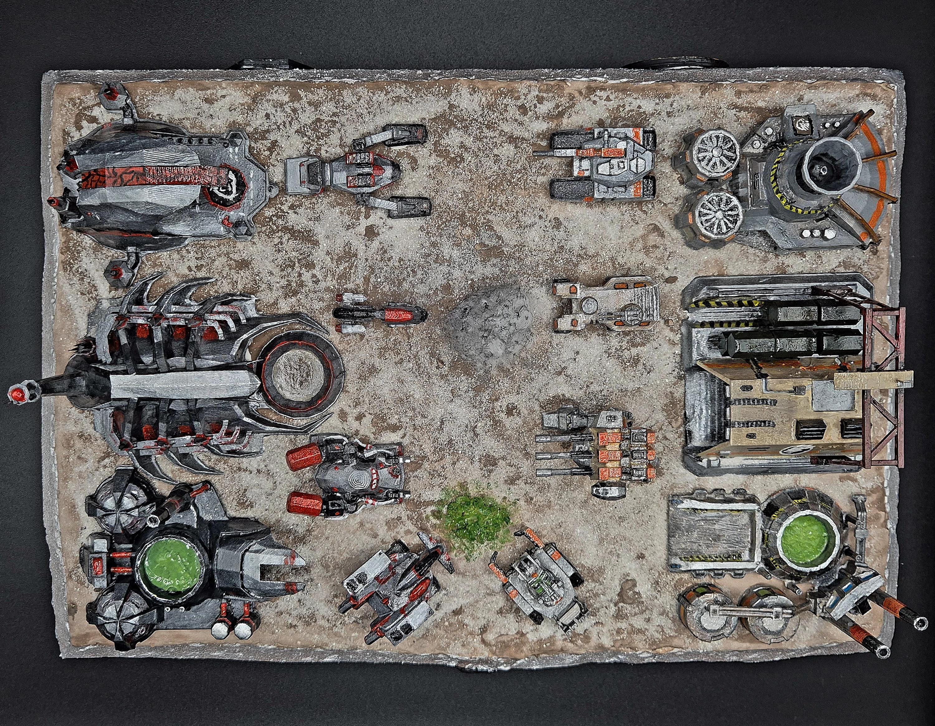 Fan Made Command & Conquer Diorama 20 X 30 Cm - Etsy