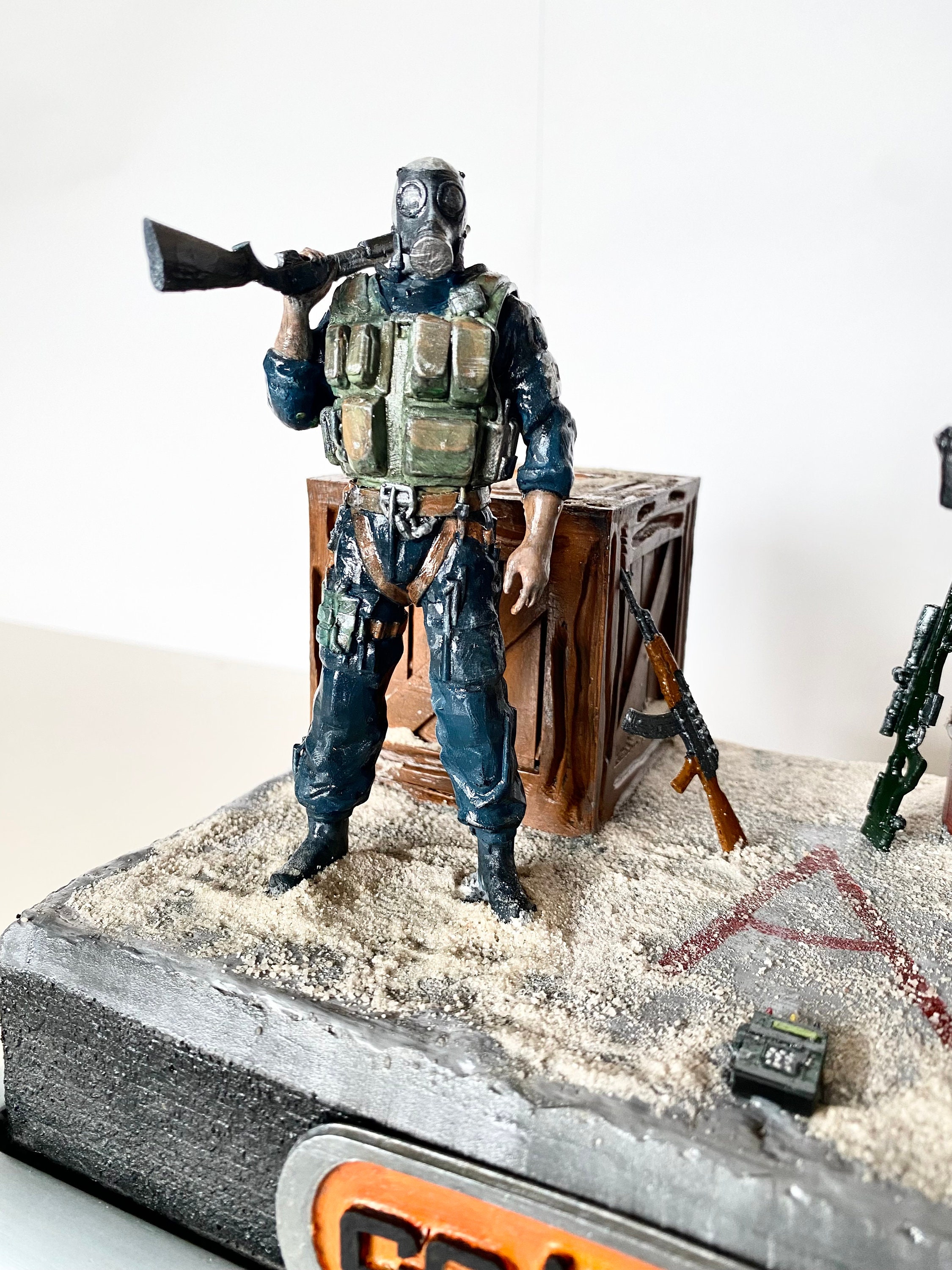 Fan Made Counter Strike Global Offensive Diorama 23 X 18 Cm - Etsy