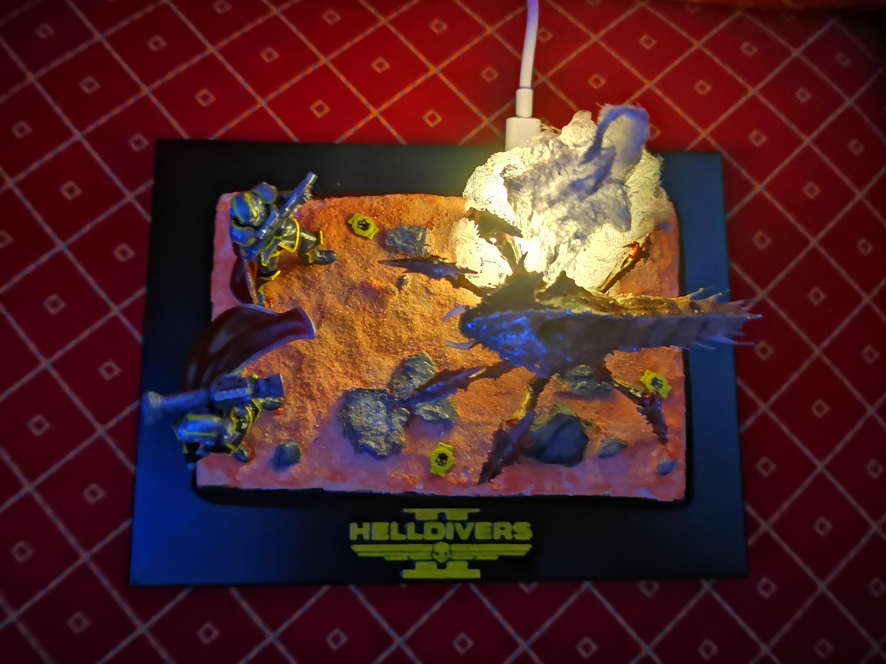 Fan Made Helldivers 2 Diorama 15 X 10 Cm - Etsy