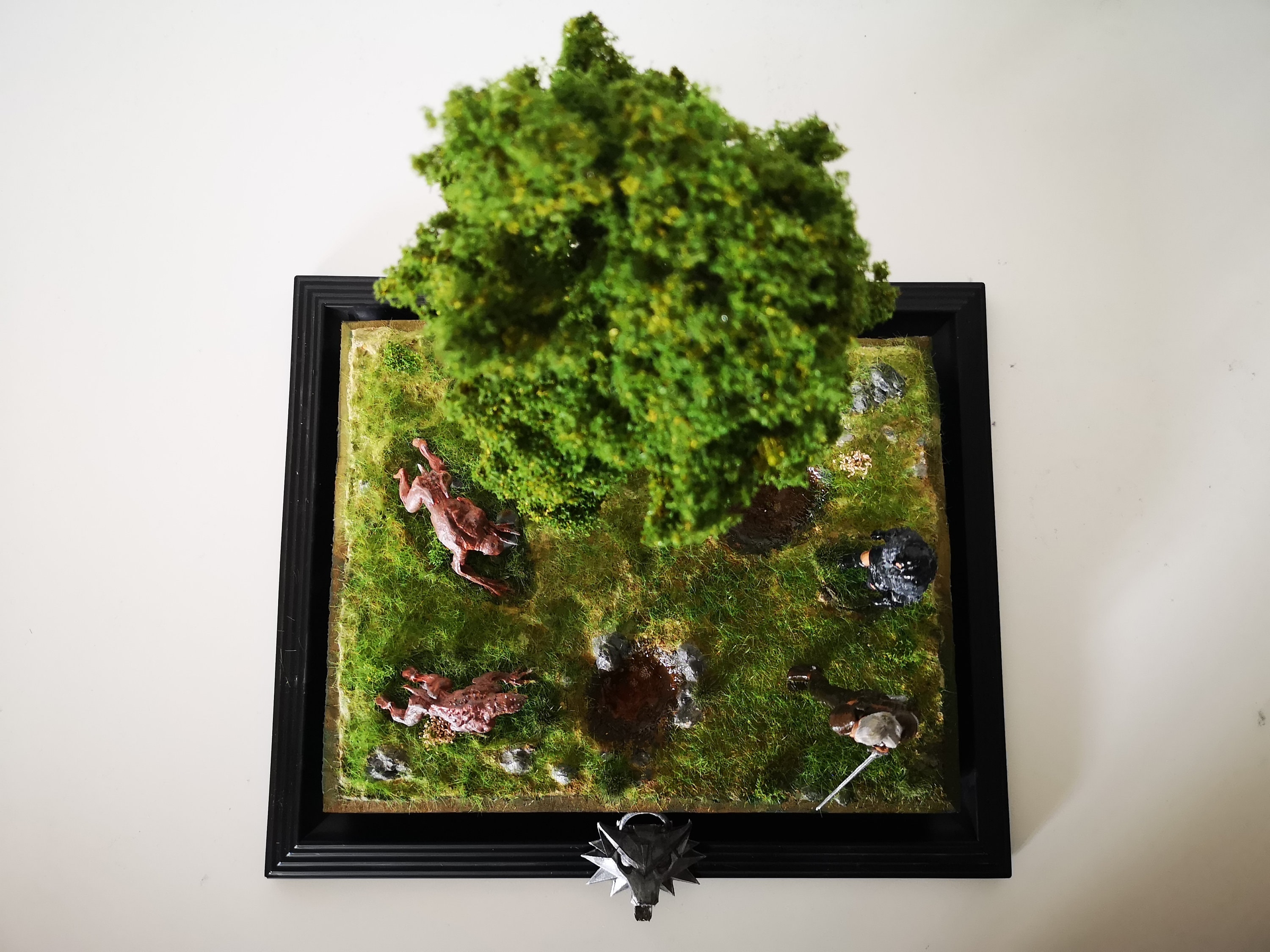 Fan Made the Witcher Diorama 24x19cm - Etsy Australia
