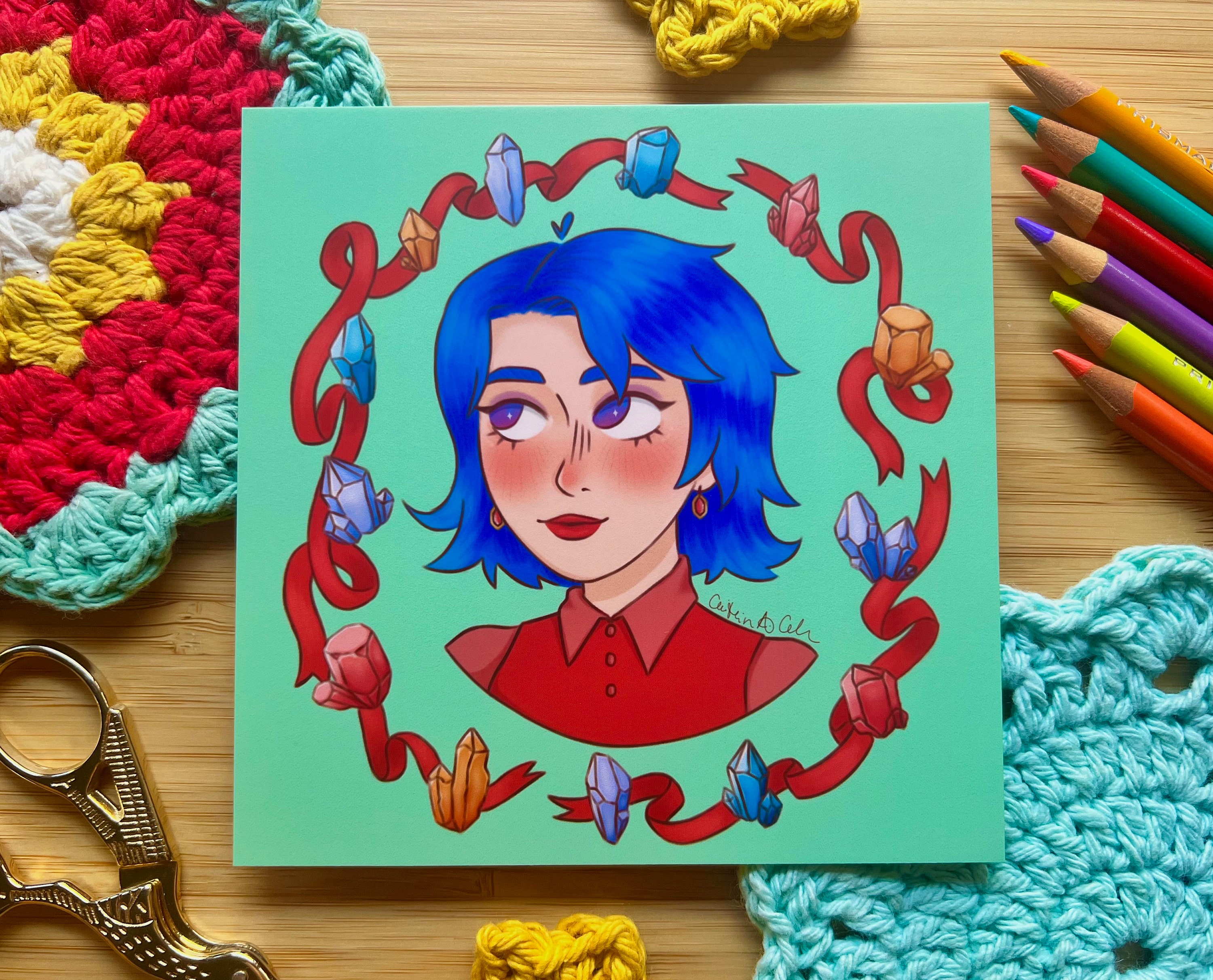 Stardew Valley Character Portraits Art Print- Printed on Matte 350 Gsm ...
