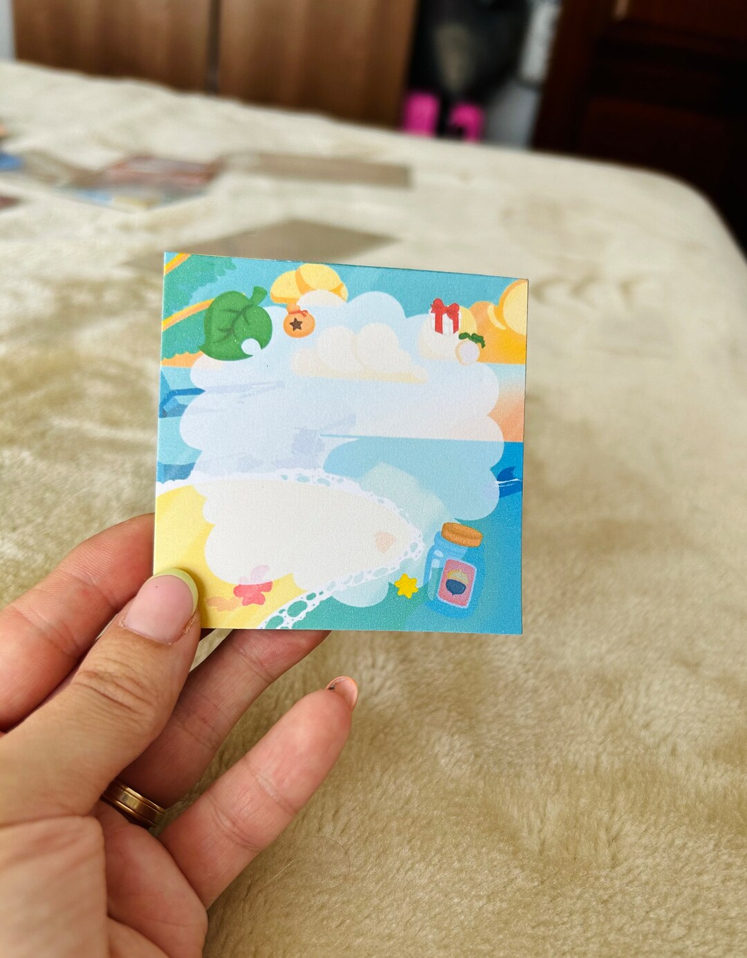 Animal Crossing New Horizons Notepad Memo Pad Stationery Supplies ...