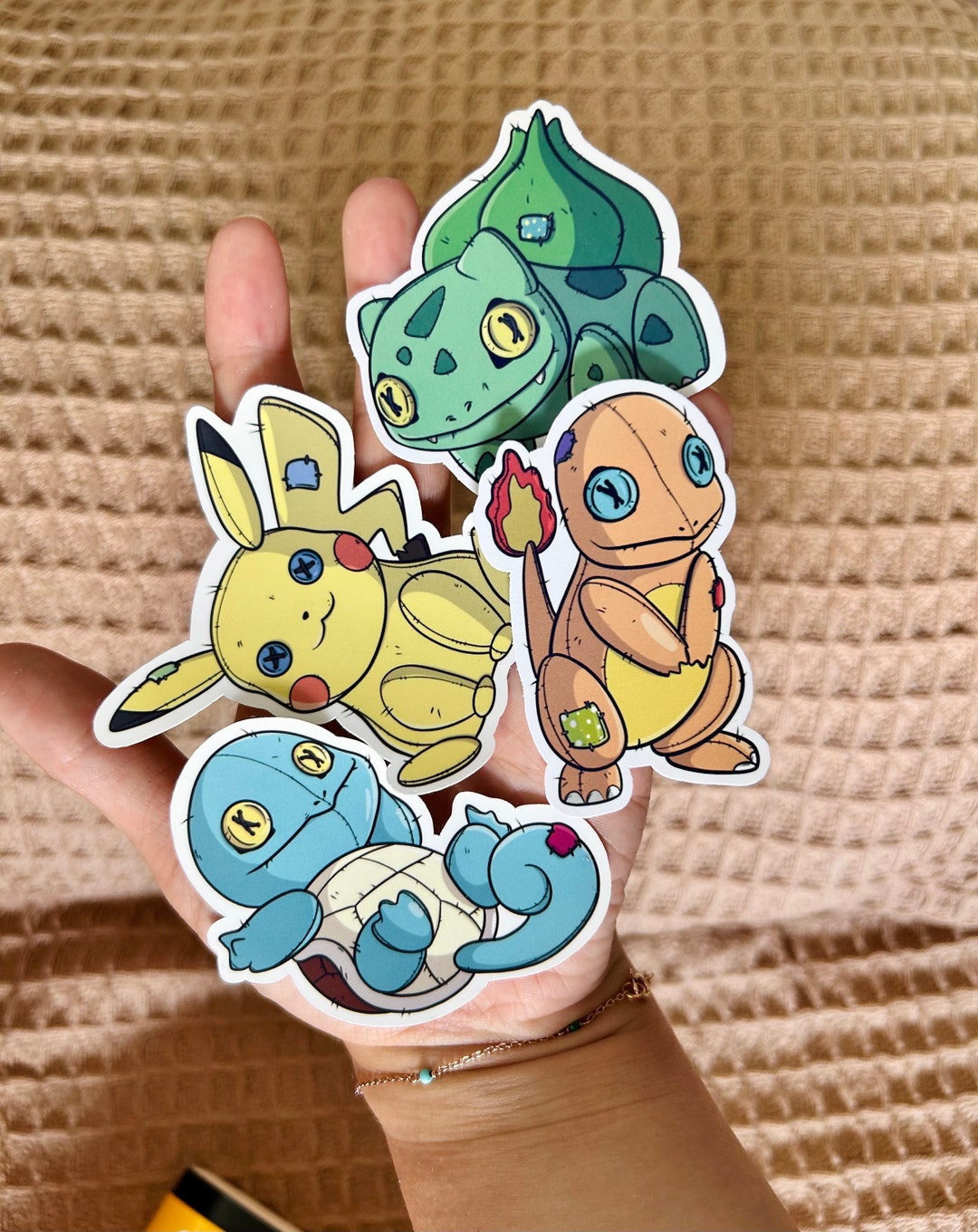 Pack Vinyl Stickers Pokemon Pack Pokemon Vinyl Stickers Pikachu ...