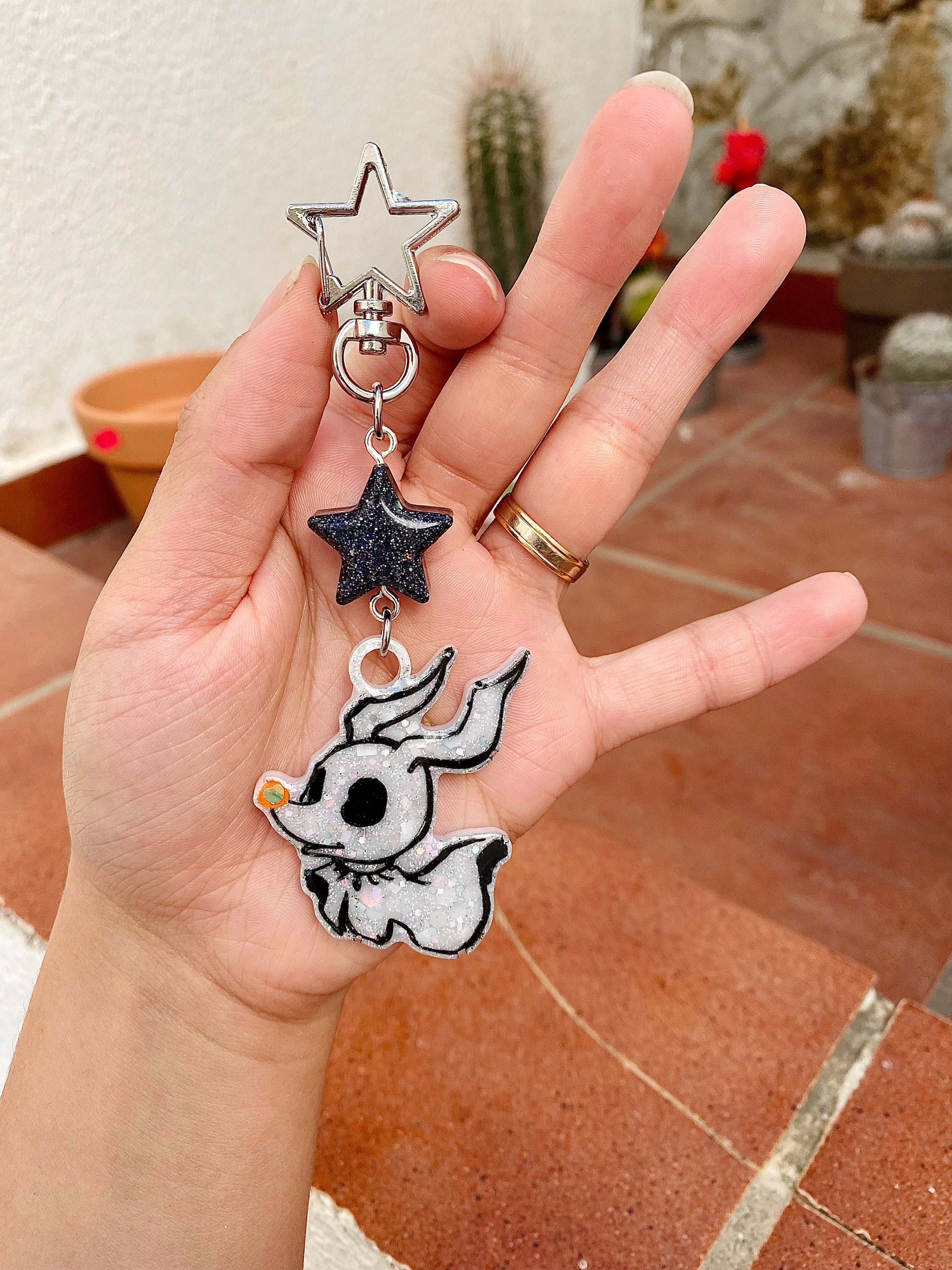 The Nightmare Before Christmas Zero Keychain - Etsy