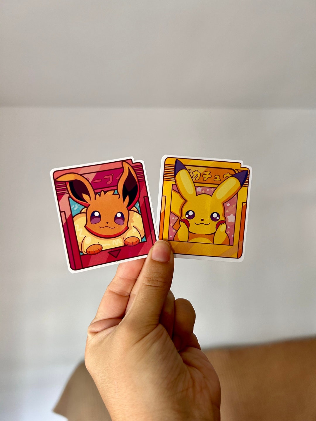 Pack Vinyl Stickers Pokemon Pack Pokemon Vinyl Stickers Eevee Pikachu ...