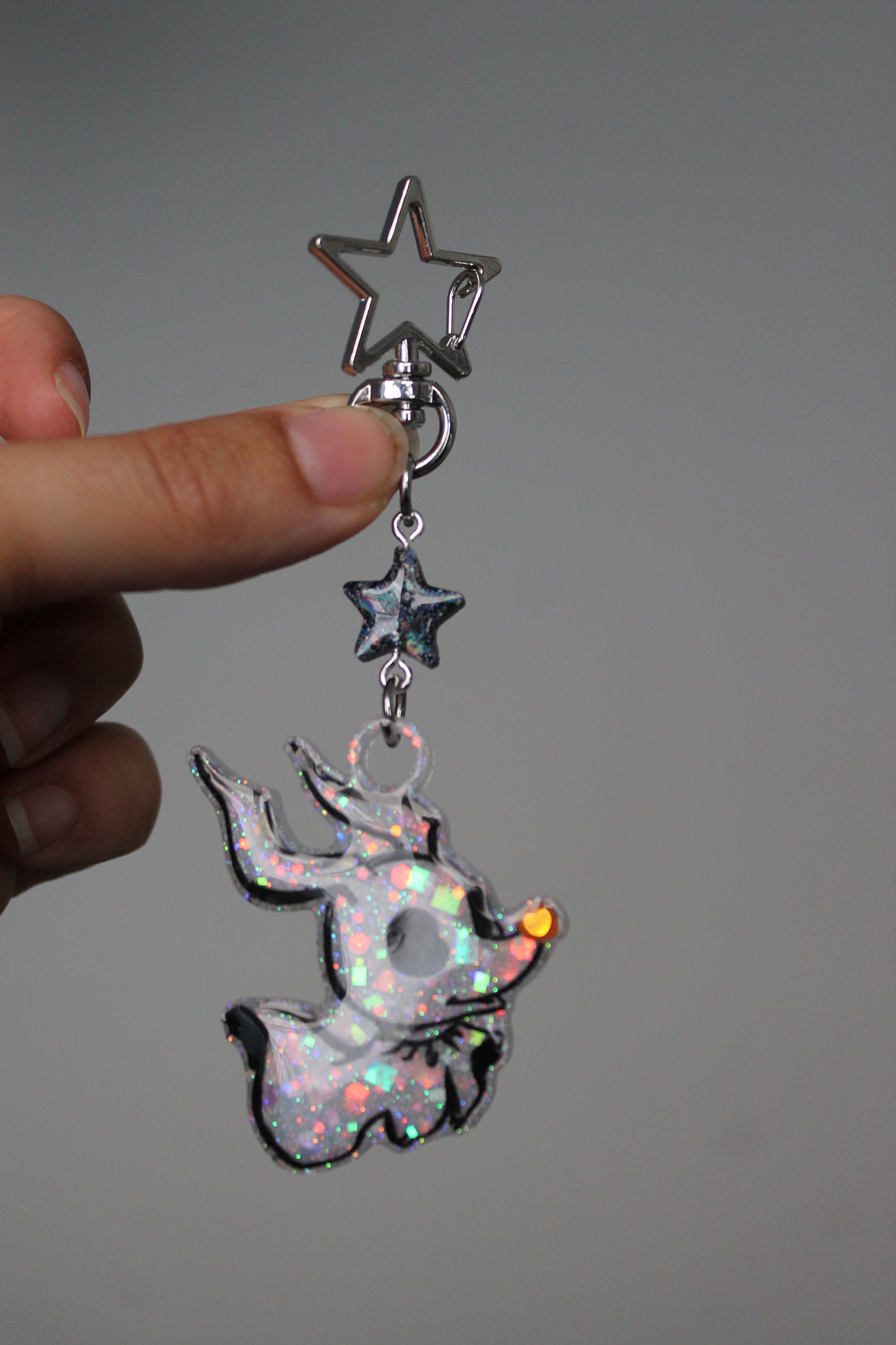 The Nightmare Before Christmas Zero Keychain - Etsy