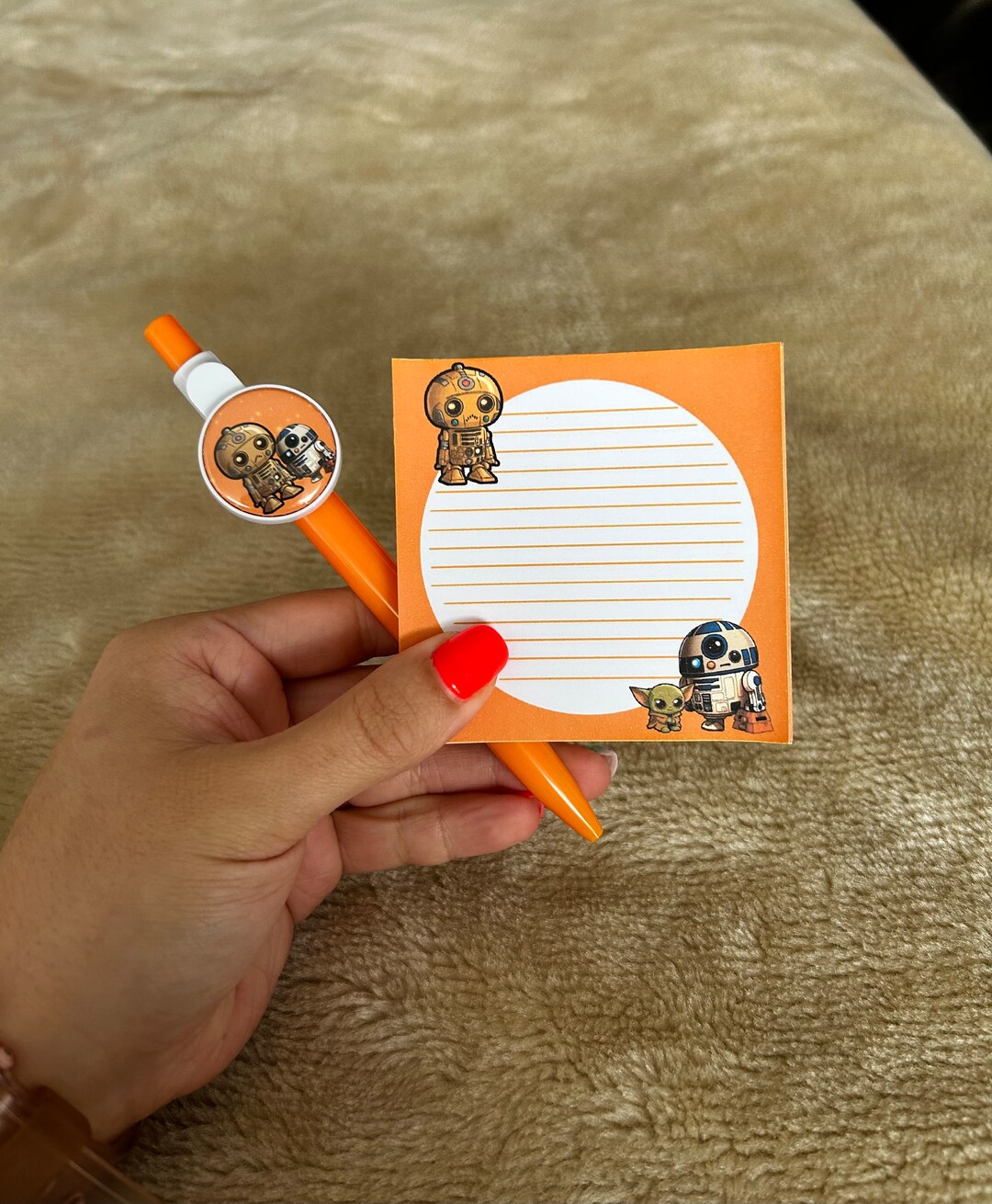 Star Wars Notepad Memo Pad Disney Stationery Supplies Kawaii Note Pad ...