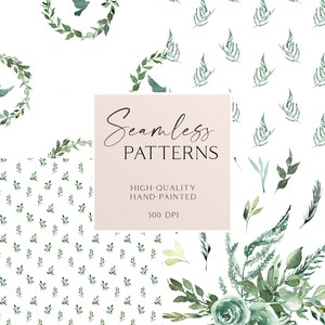 Mountain Landscape Seamless Pattern for Fabric, Watercolor Forest ...