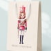 Watercolor Nutcracker Clipart for Retro Christmas Greeting Cards ...