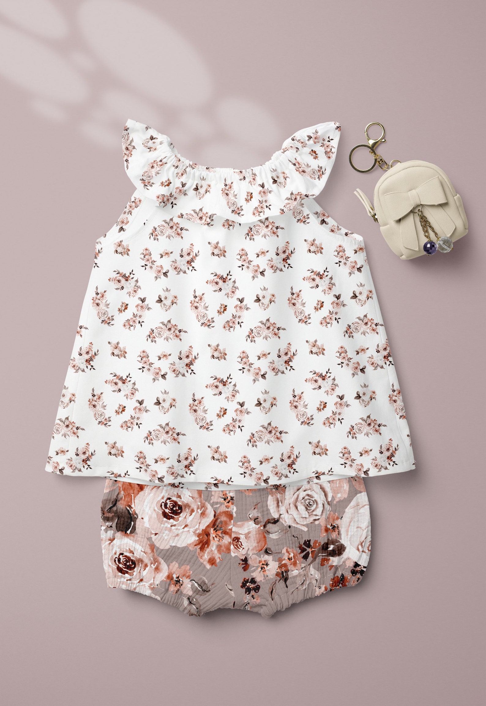 Boho Roses Seamless Pattern for Fabric Brown Roses Digital - Etsy