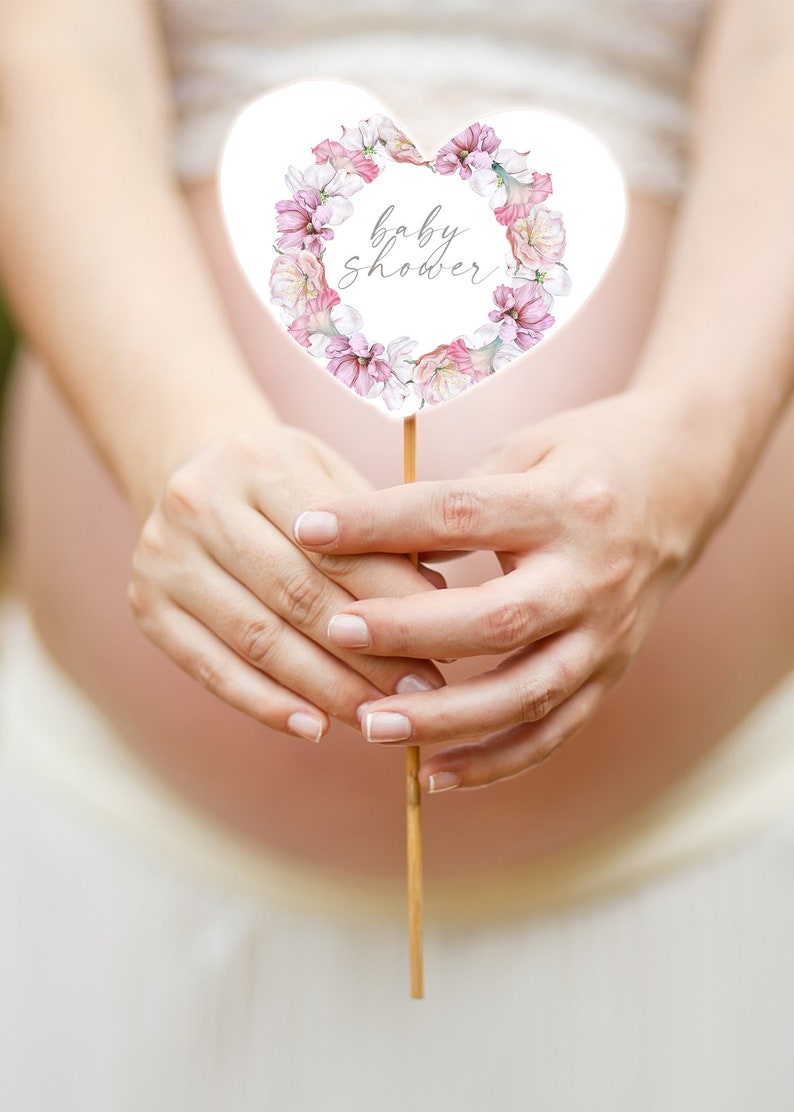 FREEBIE Clipart Watercolor Boho Flowers Clipart Wedding Pink | Etsy