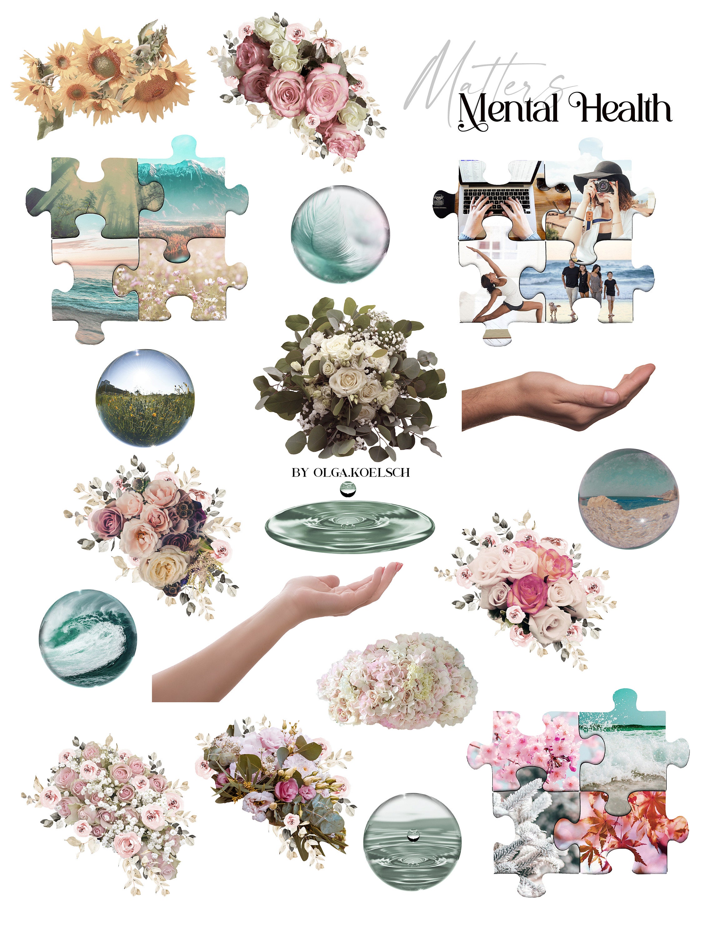 Mental Health Clipart Self Care Medical Clipart Brain Png - Etsy