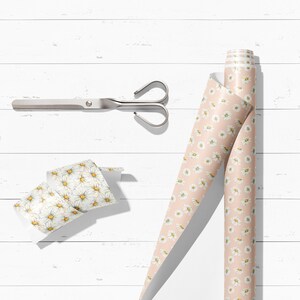 Watercolor Daisy Digital Paper, Boho Daisies Seamless Pattern for ...