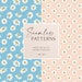 Watercolor Daisy Digital Paper Boho Daisies Seamless Pattern - Etsy