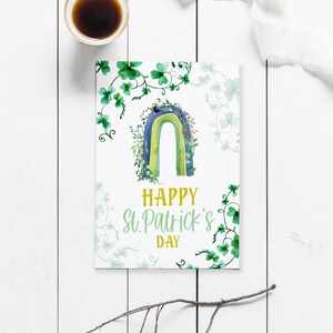 Watercolor St. Patrick's Day Clipart, Shamrock Clipart, St Patricks Day ...