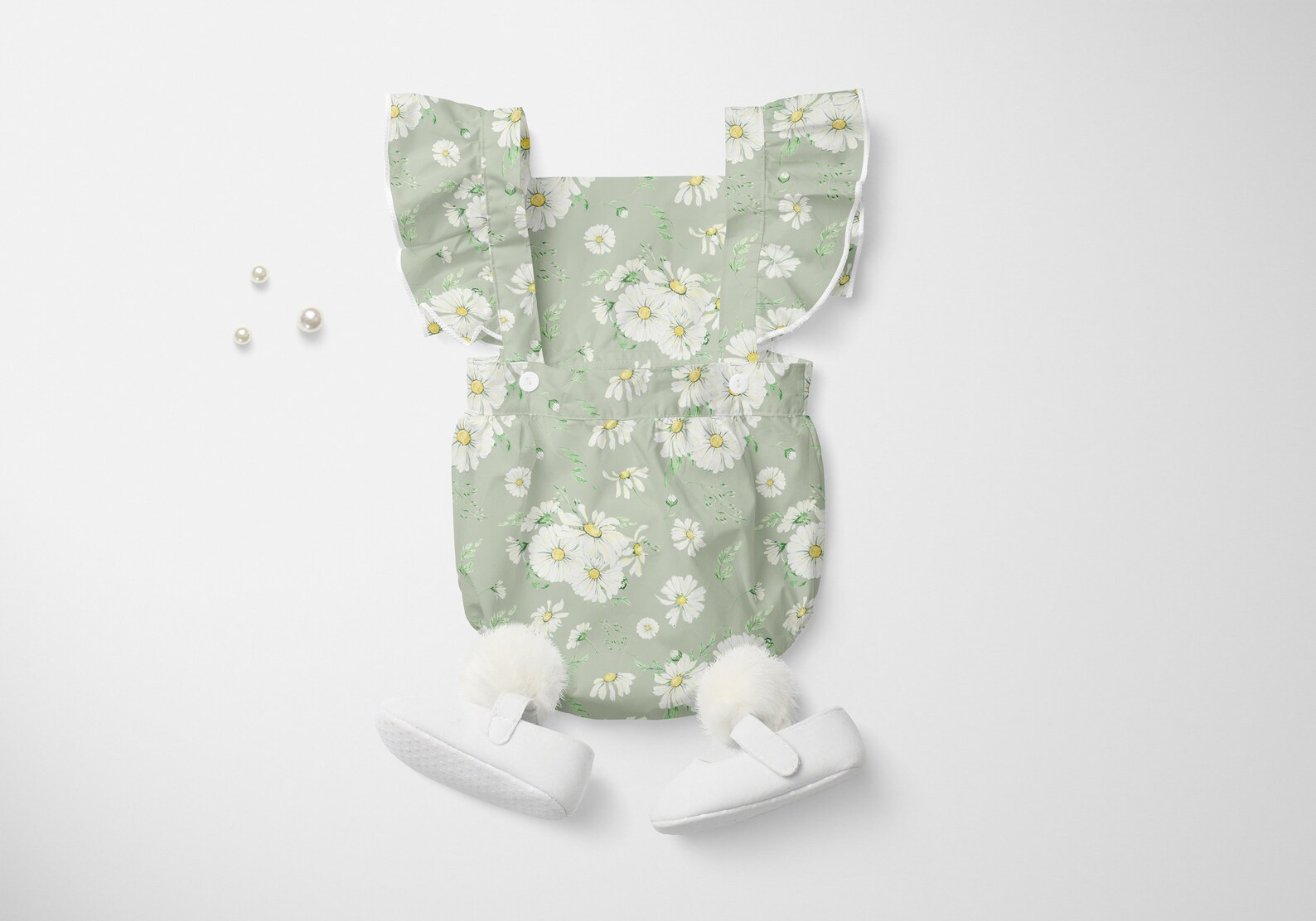 Boho Daisy Digital Paper Daisies Seamless Pattern for Fabric - Etsy