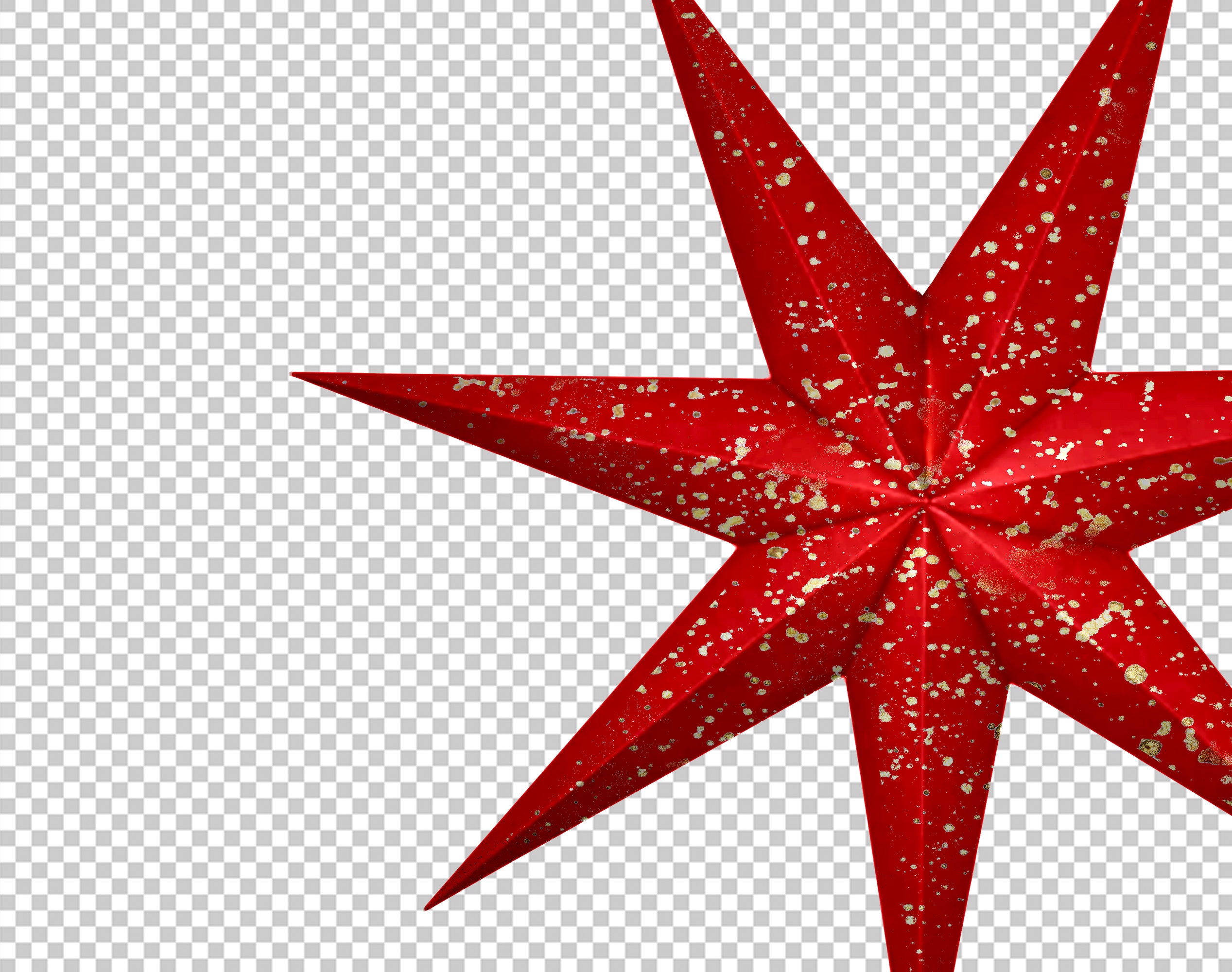 Watercolor Christmas Stars Clipart Gold Green Red Christmas - Etsy