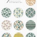 Watercolor Boho Tropical Digital Paper Pack. Boho Seamless - Etsy