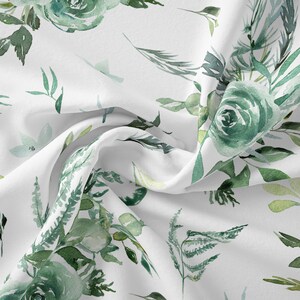 Mountain Landscape Seamless Pattern for Fabric, Watercolor Forest ...