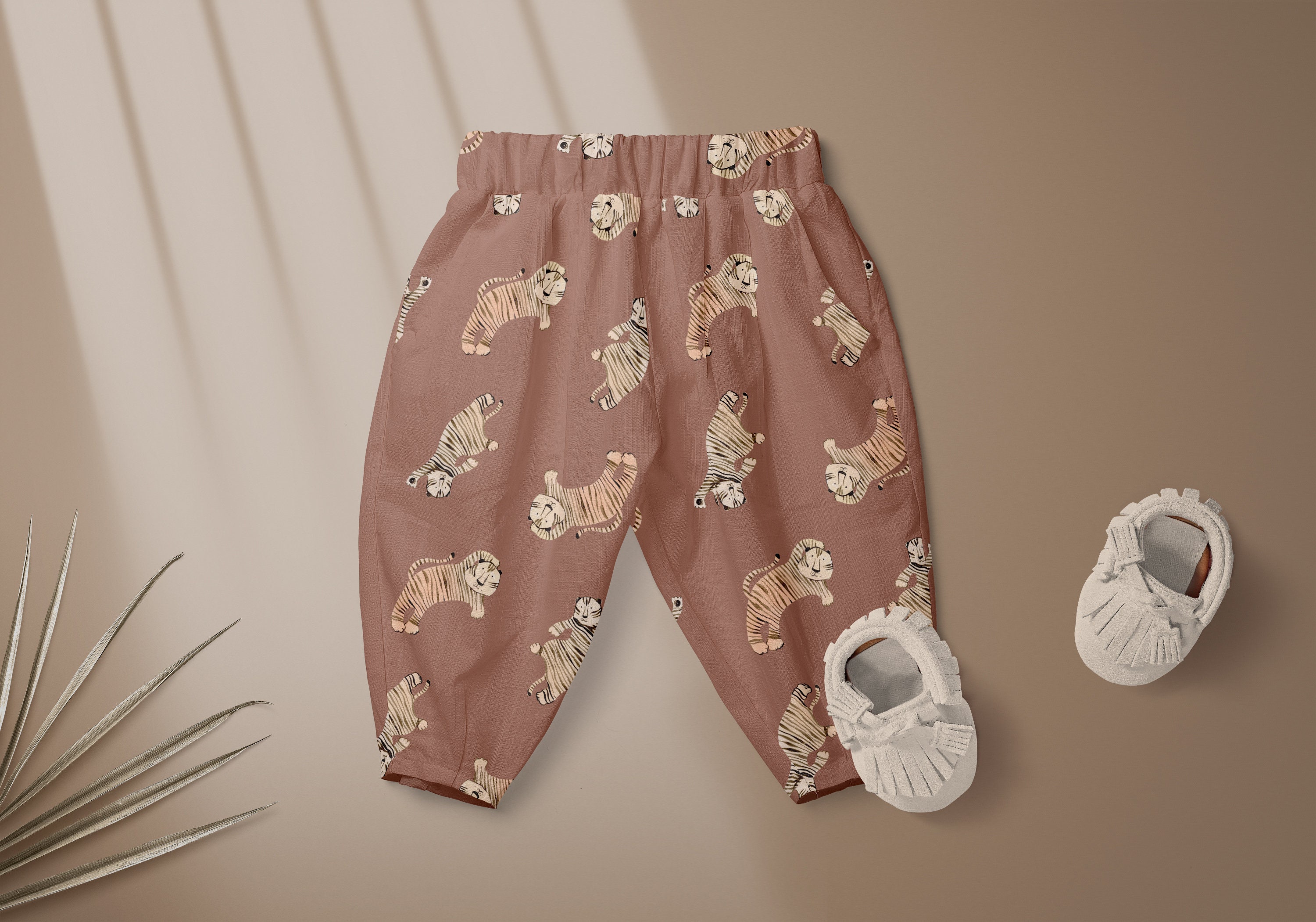 Boho Tiger Digital Paper. Watercolor Tigers Seamless Pattern | Etsy