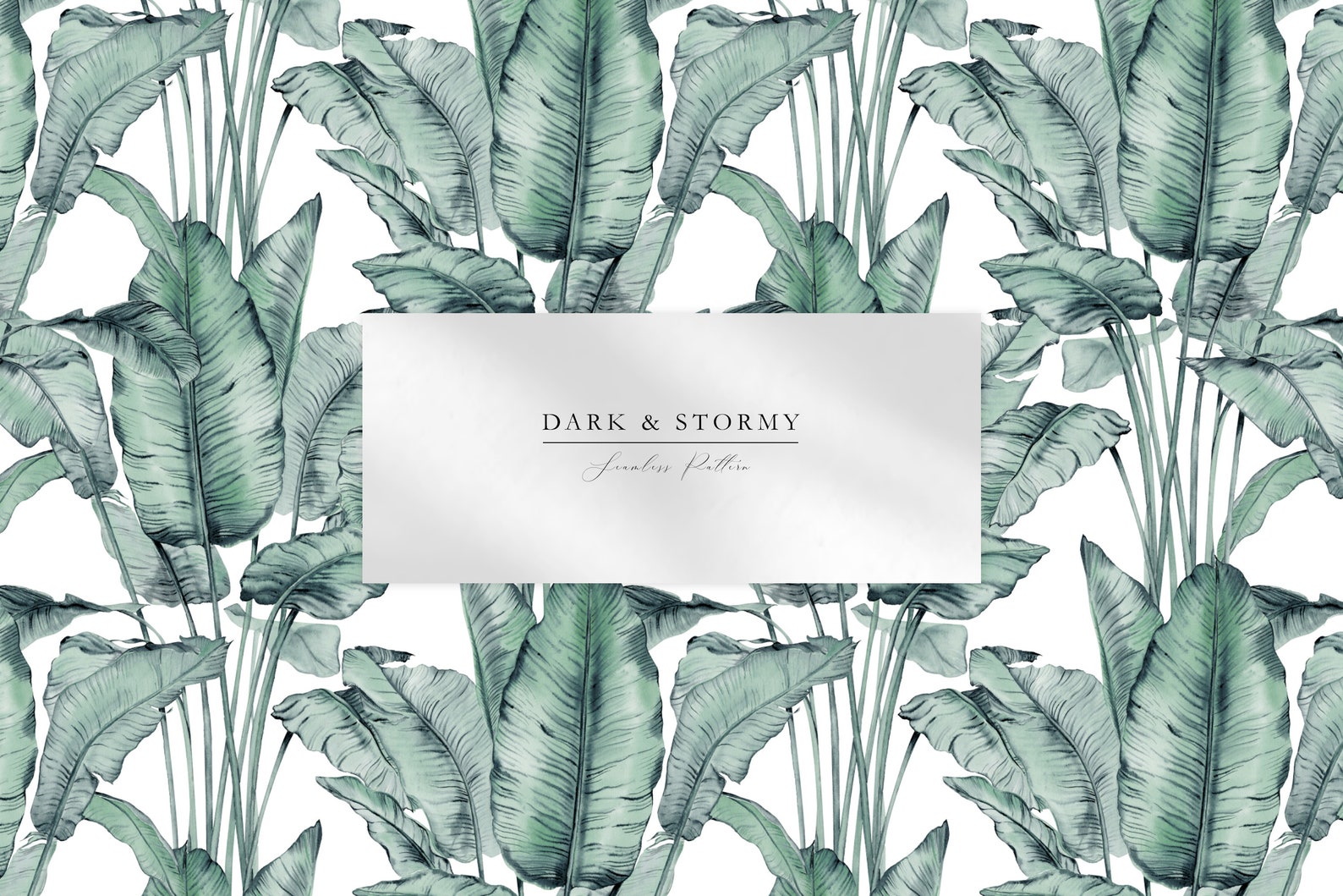 Watercolor Boho Tropical Digital Paper Pack. Boho Seamless | Etsy