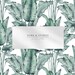 Watercolor Boho Tropical Digital Paper Pack. Boho Seamless Pattern With ...