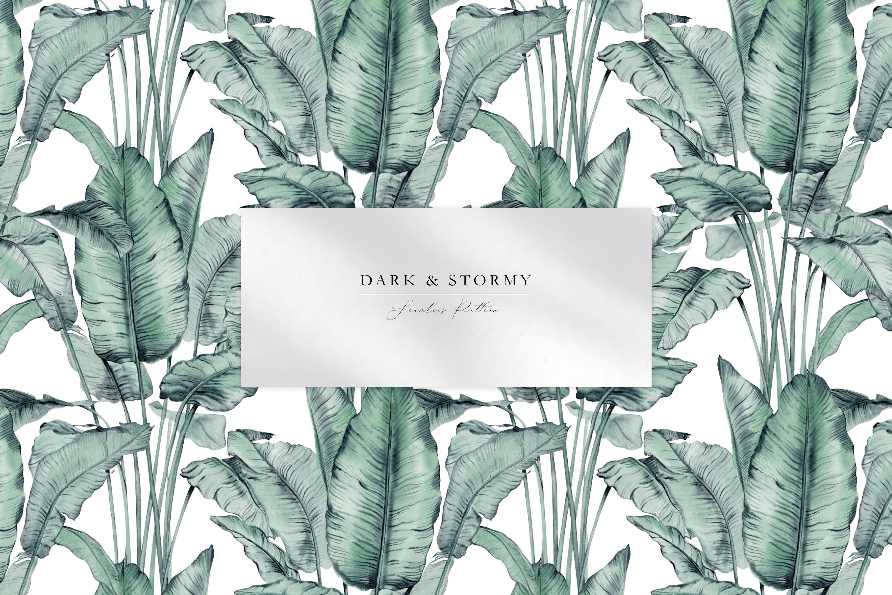 Watercolor Boho Tropical Digital Paper Pack. Boho Seamless - Etsy