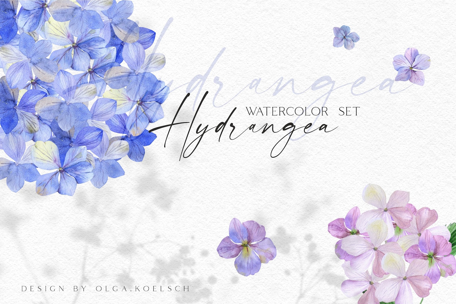 Watercolor Boho Floral Clipart Bundle Rose Clipart for - Etsy