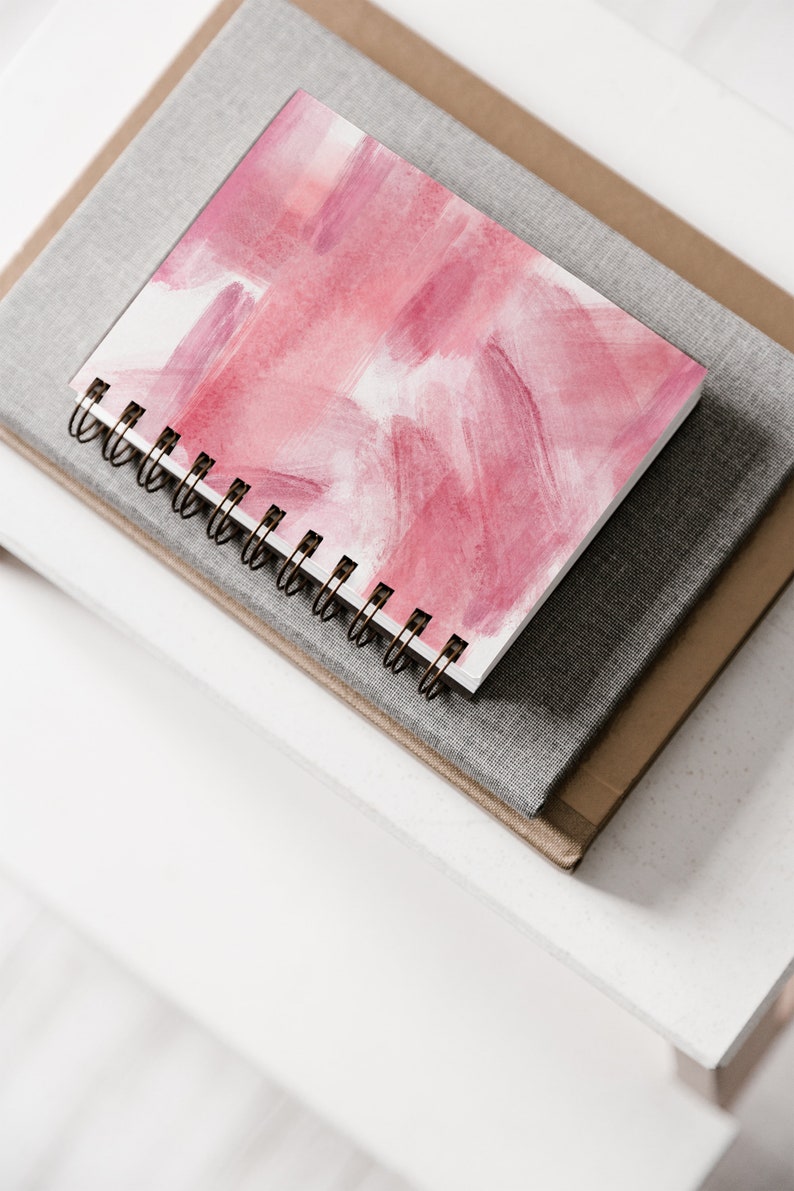 Valentine Pink Watercolor Brush Strokes Png, Gold Abstract Clipart ...