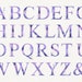 Lavender Watercolor Alphabet Clipart, Floral Wedding Letters (PNG, PDF ...