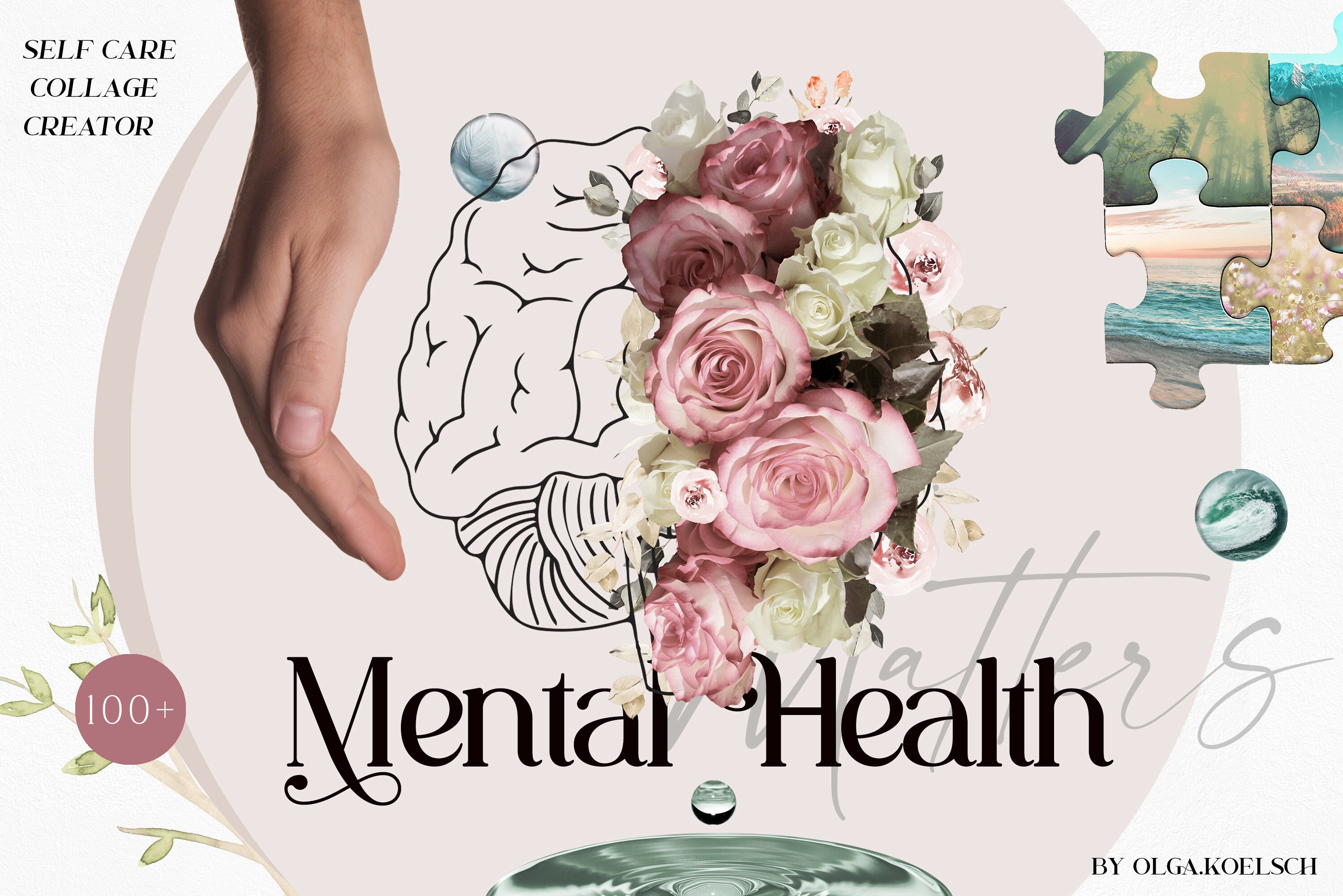 Mental Health Clipart, Self Care Medical Clipart, Brain Png, Yoga ...