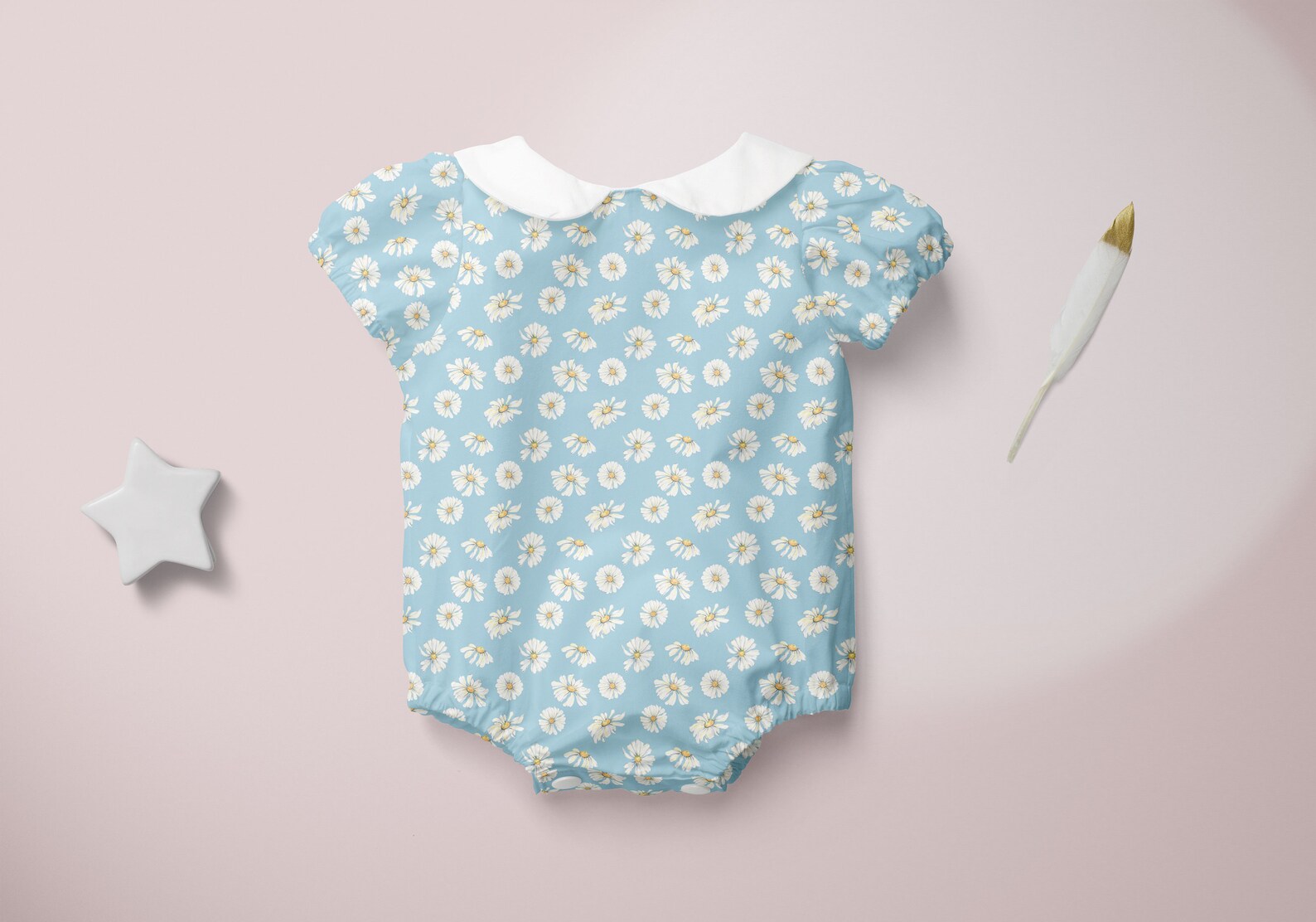 Watercolor Daisy Digital Paper Boho Daisies Seamless Pattern | Etsy