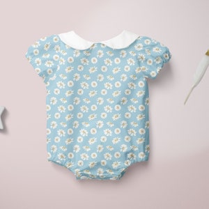 Watercolor Daisy Digital Paper, Boho Daisies Seamless Pattern for ...