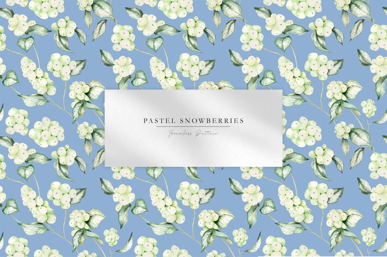 Watercolor Winter Floral Seamless Pattern for Fabric, Pink Winter ...