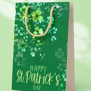 Watercolor St. Patrick's Day Clipart, Shamrock Clipart, St Patricks Day ...
