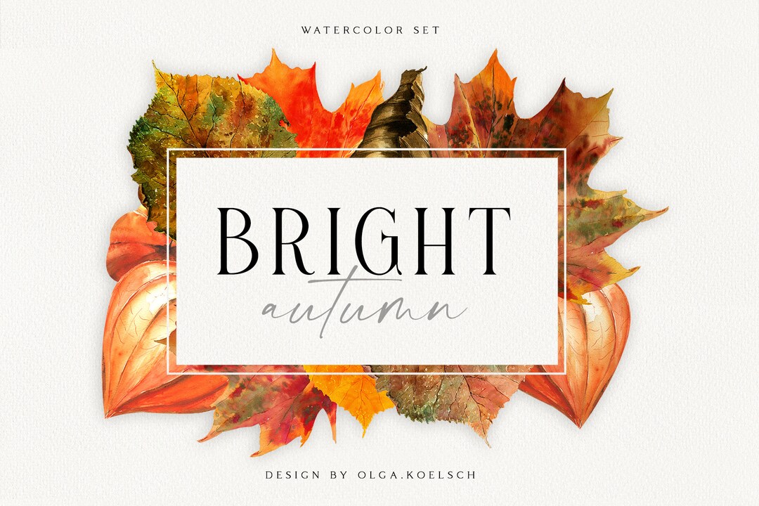 Watercolor Thanksgiving Clipart, Fall Wreath Png With Pumpkins, Boho ...