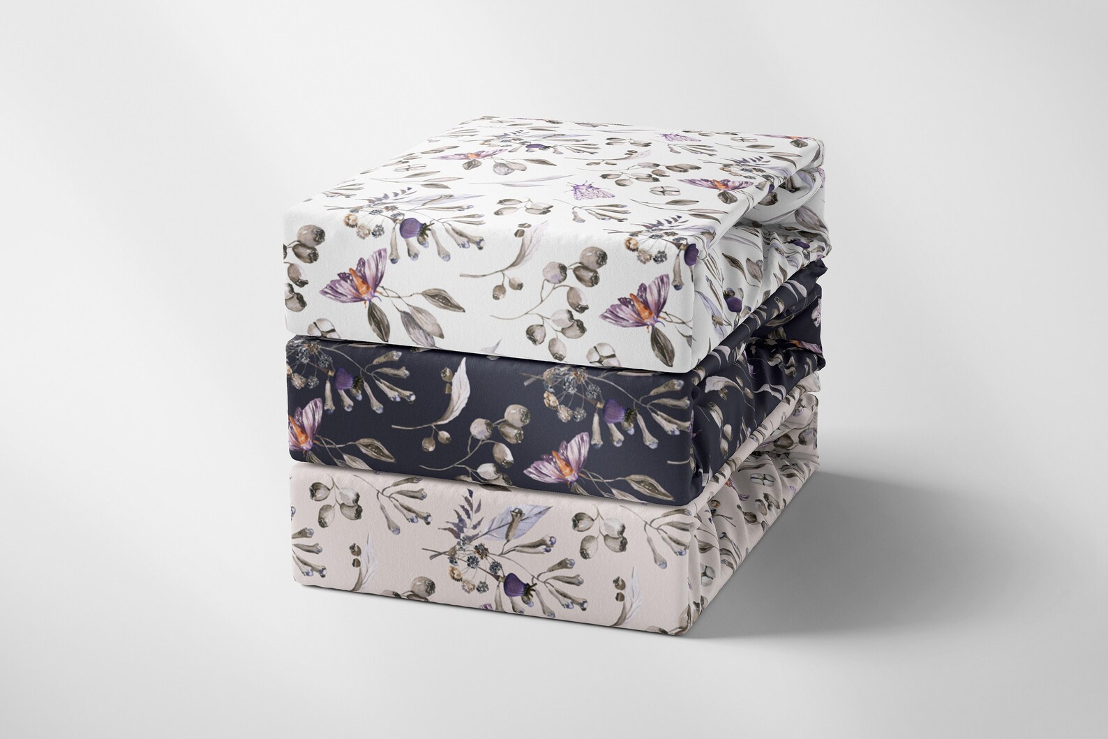 Boho Flowers Digital Paper Boho Floral Seamless Pattern With | Etsy