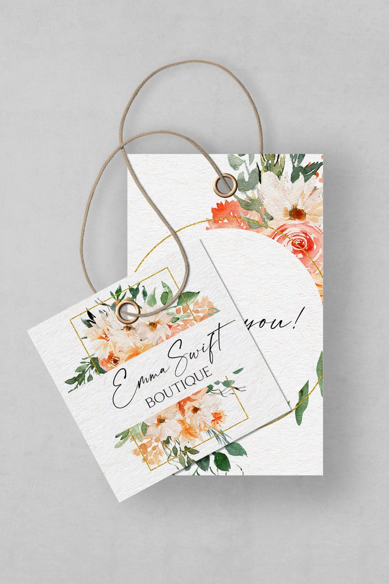 Gold Floral Frame Clipart, Rose Bouquets, Geometric Borders (PNG) - Etsy