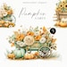 Watercolor Pumpkin Cart Clipart Harvest Wagon With Pumpkins - Etsy