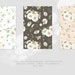 Boho Daisy Digital Paper, Daisies Seamless Pattern for Fabric, White ...