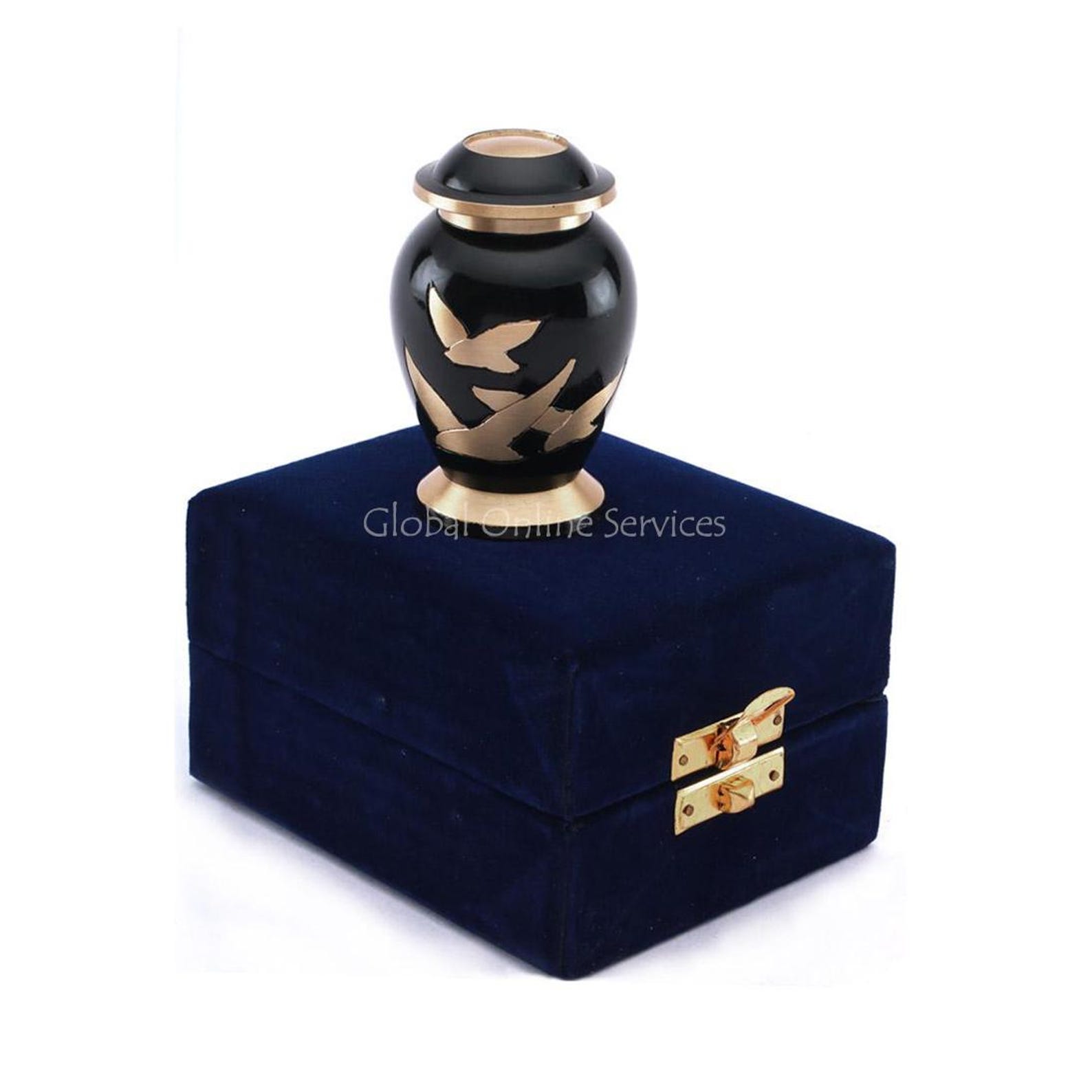 Small Going Home Black Keepsake Urn for Human Cremation Ashes - Etsy Canada