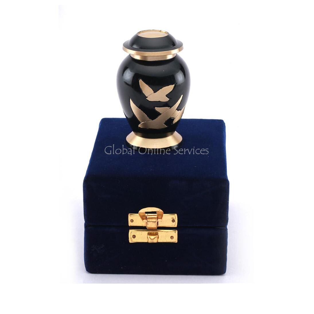 Small Going Home Black Keepsake Urn for Human Cremation Ashes - Etsy Canada