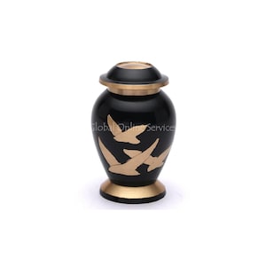 Small Going Home Black Keepsake Urn for Human Cremation Ashes - Etsy Canada