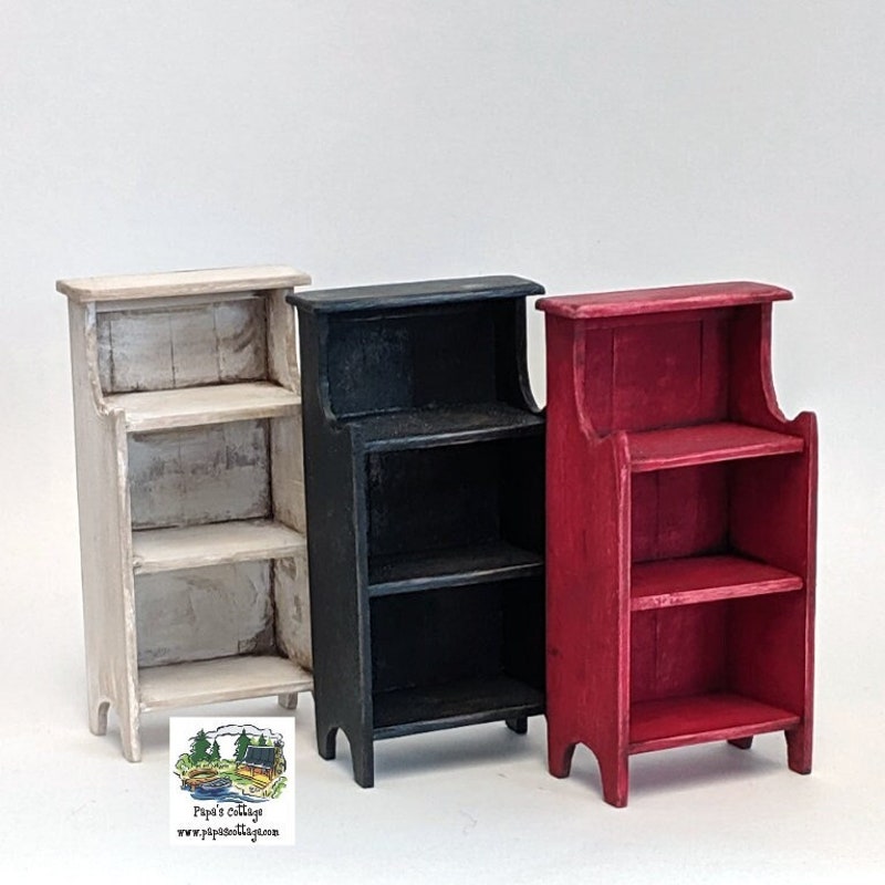 Primitive Small Bookcase - Etsy